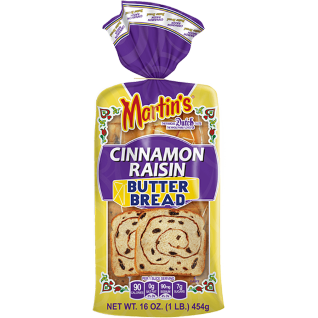 Cinnamon Raisin Butter Bread - Benchmark Foods Trading LLC